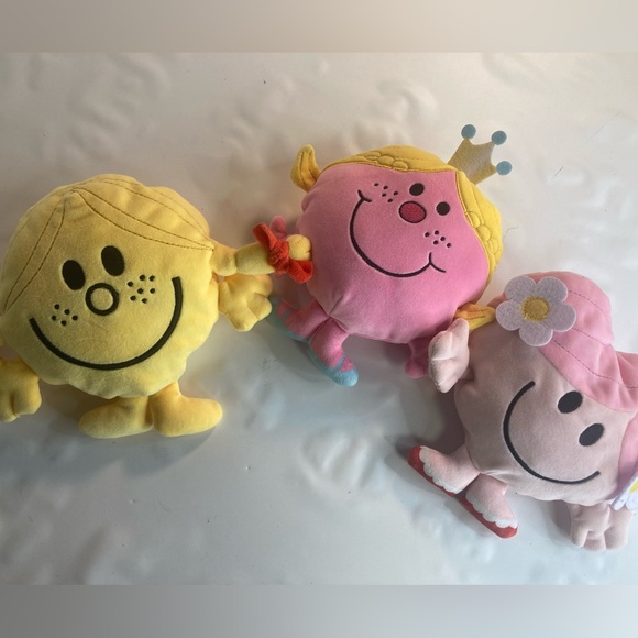 mr men | Toys | Mr Men Little Miss Plush Figure 223 Lot 3 | Poshmark